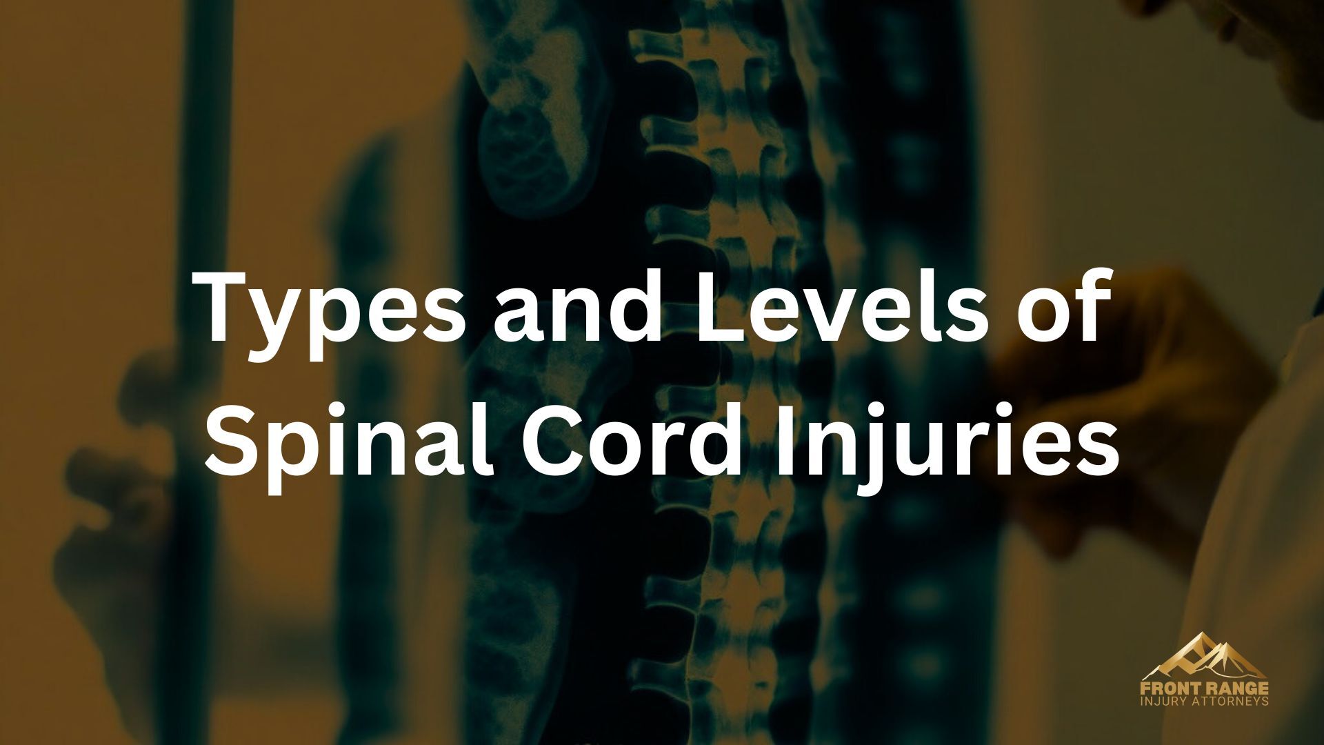Types and Levels of Spinal Cord Injuries - Front Range Injury Attorneys ...